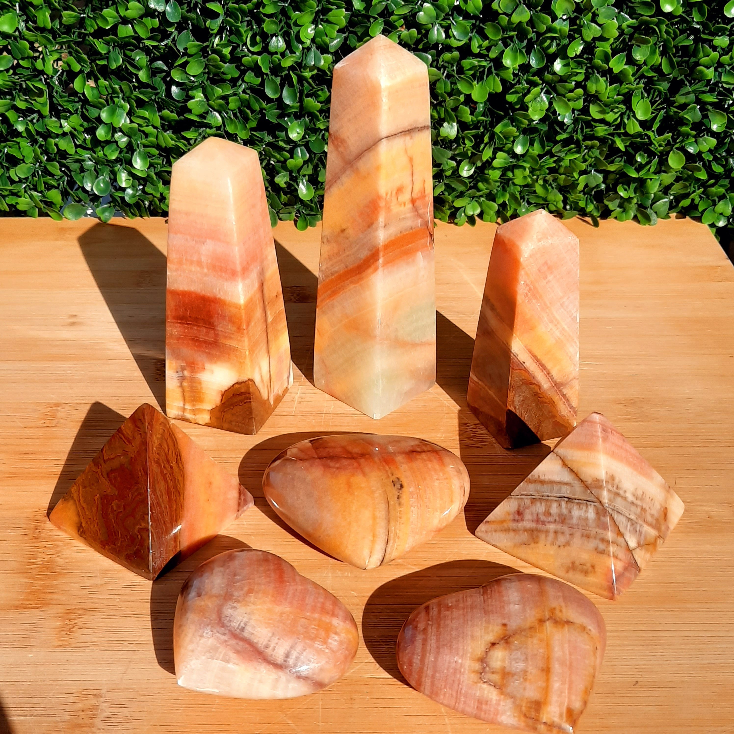 Sunset Calcite – The Crystal Society Pty Ltd