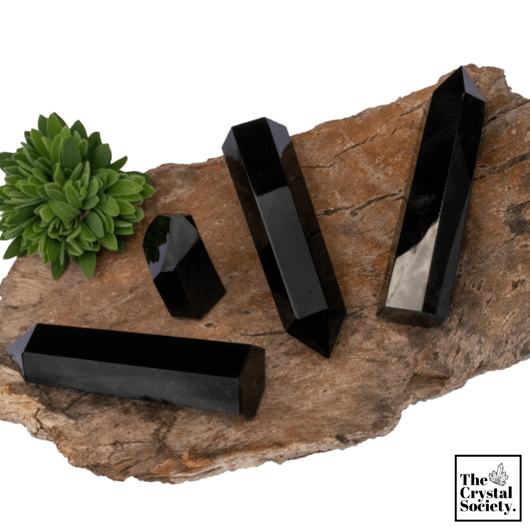 Black Obsidian Crystals | Buy Online | The Crystal Society – The ...
